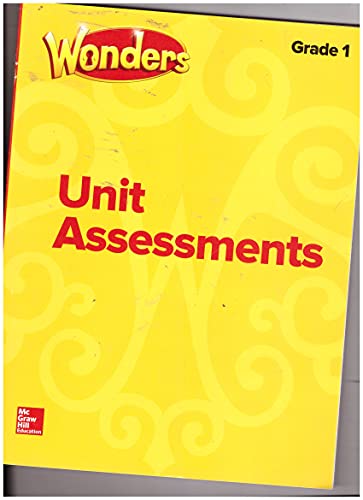 Wonders Benchmark Assessments, Grade 1 (ELEMENTARY CORE READING): Donald Bear, McGraw Hill ...