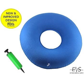 Amazon.com: The Original Butt Donut Cushion -Inflatable Donut Pillow 15 ...