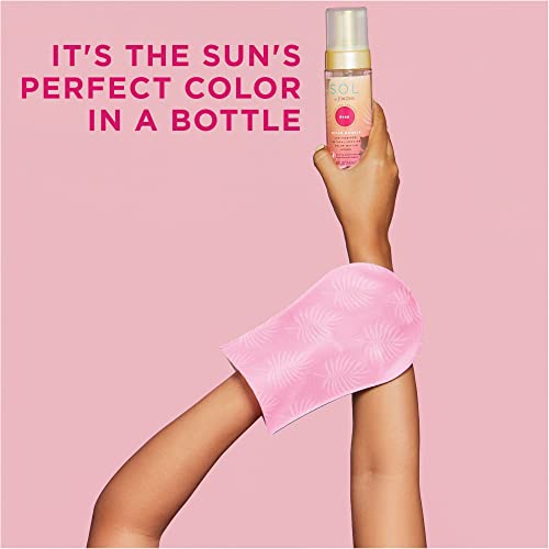 SOL by Jergens Deep Water Self Tanner Mousse, Water-based Sunless ...