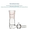 stonylab Borosilicate Glass Vacuum Flow Control Adapter with Standard ...