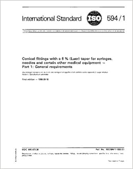 Amazon.in: Buy ISO 594-1:1986, Conical fittings with a 6 % (Luer) taper ...