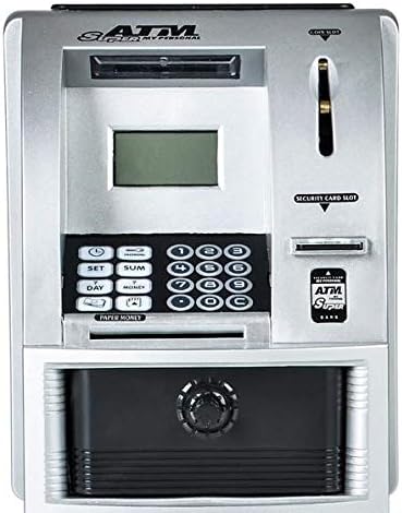 My Personal ATM Money / Coin Bank Machine with Digital Display: Amazon ...
