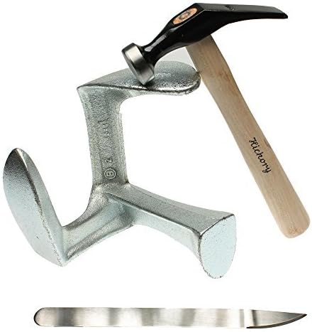 Professional Shoe Repair Tool Kit - shoemaker's Tripod, Cobbler Hammer ...