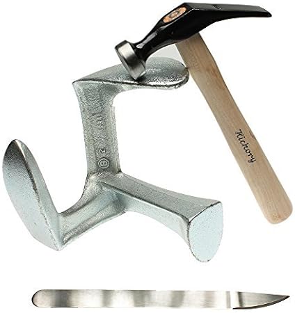 Professional Shoe Repair Tool Kit - shoemaker's Tripod, Cobbler Hammer ...