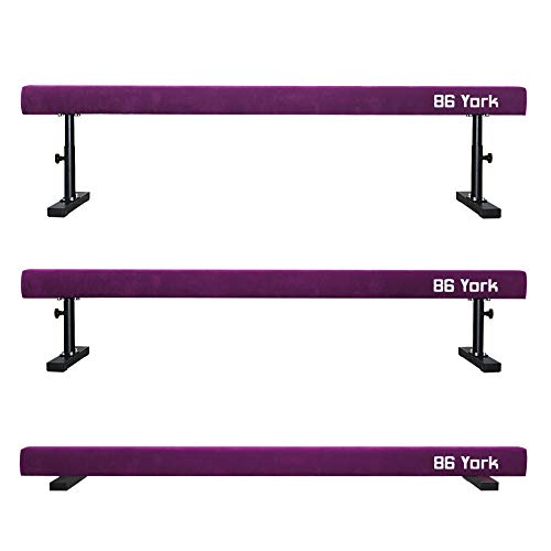 86 York Adjustable Balance Beam Gymnastic Equipment for Kids Home ...