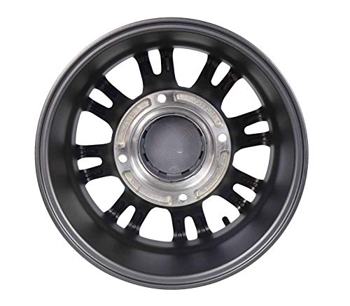 14 inch MASSFX QUAKE 14x7 4/156 ATV UTV Rims Gun Metal Grey Finish RZR ...