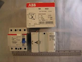 1 ABB f364-63/0.03 Residual Current Operated Circuit Breaker: Amazon ...