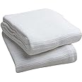 Amazon.com: Beged 100% Cotton Hospital Thermal Blankets - Open Weave ...