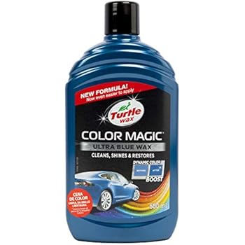 Amazon.com: Turtle Wax Colour Magic Ultra Blue Car Polish 500ml: Automotive