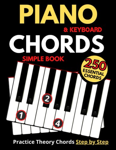 Mua Piano & Keyboard Simple Chords Book, Theory Chord Step by Step ...