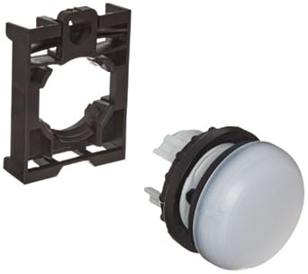 Eaton M22-L-W Illuminated Pilot Light, White: Indicator Lights: Amazon ...