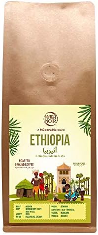 Kava Noir Single Origin - Ethiopian Sidamo 500g Roasted Coffee Beans Medium Roast price in Saudi ...