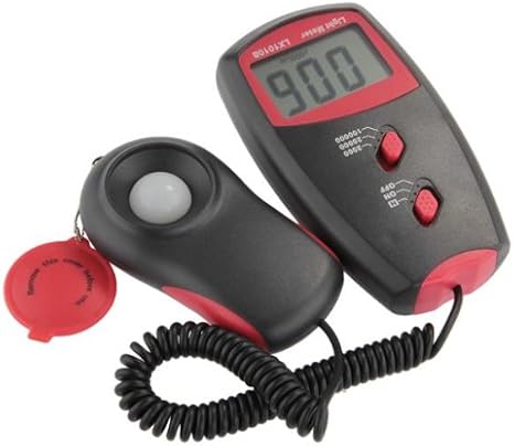COLEMETER® Luxometro Fotómetro Digital Medidor de Luz Pantalla LCD 100 ...