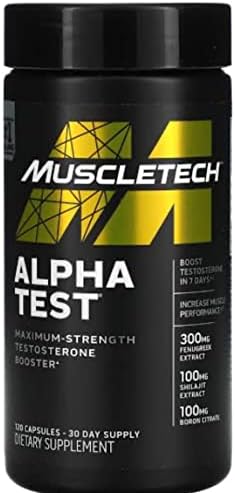 سعر Muscletech alpha test booster (120) capsules فى مصر | بواسطة امازون ...