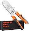 AMERICAN MUTT TOOLS 5-Blade Sheet Metal Crimper – Crimp 24 Gauge Steel ...