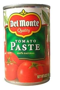 Amazon.com : Del Monte Paste Tomato, 6-Ounce Packages (Pack of 48 ...