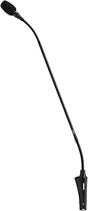 Shure CVG18-B/C Gooseneck Condenser Microphone, 18-Inch, Inline Pre-Amp ...