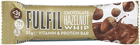 Fulfil Chocolate Hazelnut Whip Flavour Vitamin & Protein Bar, 55 g ...