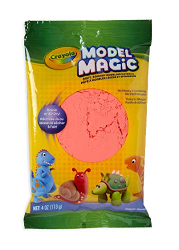 Crayola Model Magic, Neon Red, Modeling Clay Alternative, Crafts, 4 ...