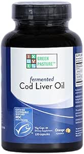Amazon.com: Fermented Cod Liver Oil Orange Flavor : Health & Household