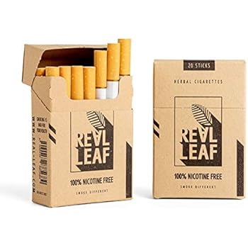 Amazon.com: Herbal Cigarettes - Tobacco and Nicotine Free 2 Packs 40 ...