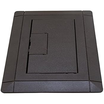 Amazon.com: Carlon E9761B Floor Box Cover, 1-Gang, Flip Cover, Device ...