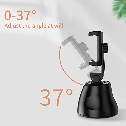360 Rotation Auto Face Object Tracking Phone Mount Holder -Hands Free ...