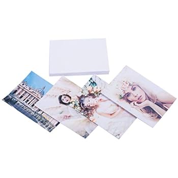 Amazon.com : Matte Photo Paper 4 x 6 Inches (50 Sheets) 58lbs/220gsm ...