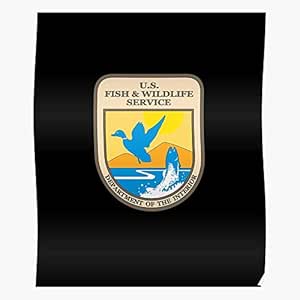Wildlife Service Agency Usfws Government Agent And Logo Fish Seal Fws ...