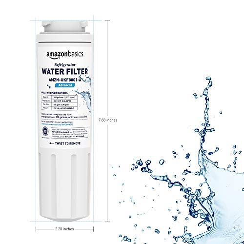 AmazonBasics Replacement Maytag UKF8001 Refrigerator Water Filter ...