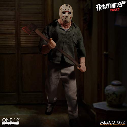 Mezco Toys One: 12 Collective: Friday The 13th Part 3: Jason Voorhees ...