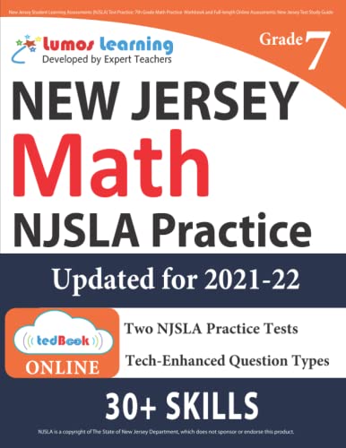 New Jersey Student Learning Assessments (NJSLA) Test Practice: 7th ...