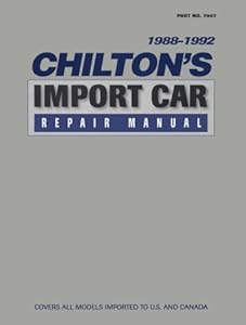 Chilton S Import Auto Car Repair Manual,... book by Chilton Automotive ...
