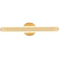 Tubicen LED Gold Vanity Light, 10W Dimmable LED Linear Bathroom Wall ...