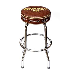 Amazon.com: Gretsch 24 in. 1883 Logo Barstool: Kitchen & Dining