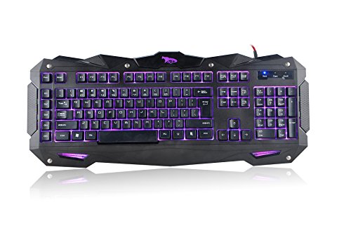 iMicro COBRA 110-Key LED Backlit USB Gaming Keyboard (IM-KBCOBV8 ...