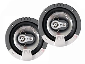 FLI Audio Integrator 6 6.5" inch 165mm 3-Way Triaxial 210 Watts Car ...