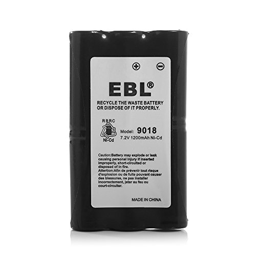 EBL HNN9018 Two-Way Radio Batteries Ni-CD Replacement Battery - Want It All