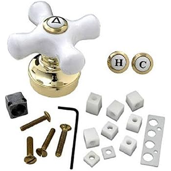 Porcelain Handles, Porcelain Knobs, Replacement Porcelain Faucet ...