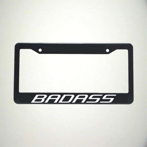 Amazon.com: Badass License Plate Holder: Handmade