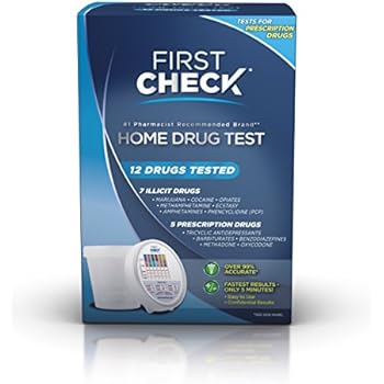 Amazon.com : FIRST CHECK Drug Drug Test KIT 1 CT - 0643281069121 : Home ...