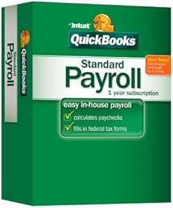 Amazon.com: QuickBooks Standard Payroll 2008 [OLDER VERSION]
