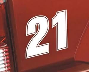 Amazon.com: Nascar Number 21 Racing Race Vinyl Graphic Car Truck ...
