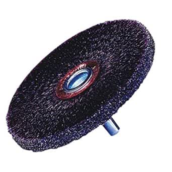 Encapsulated Wire Wheel Wire Brush, Stem, 3": Amazon.com: Industrial ...