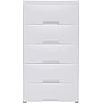 Amazon.com: CHALIGHT Plastic Drawer 5-Layer Closet Storage Baby Clothes ...