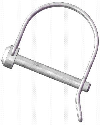 Amazon.com: Wire Lock Pin 1/4 x 1.75" effective w/ Tab (5 Pack): Jewelry