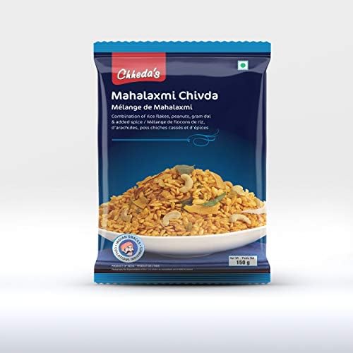 Chheda's Mahalaxmi Chivda 170g | Authentic Indian Namkeen | Traditional Indian Snacks. price in ...
