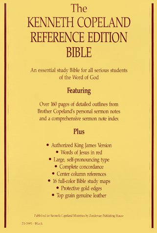KJV Kenneth Copeland Reference-Black Gen : Copeland Kenneth: Amazon.es ...