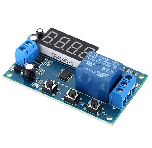 KKmoon Multifunction Delay Time Module Switch Control Relay Cycle Timer DC 12V – BigaMart