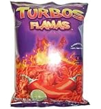 Amazon.com: Frito Lay, Sabritas, Turbos Corn Snacks, Flamas, 9.25oz Bag ...
